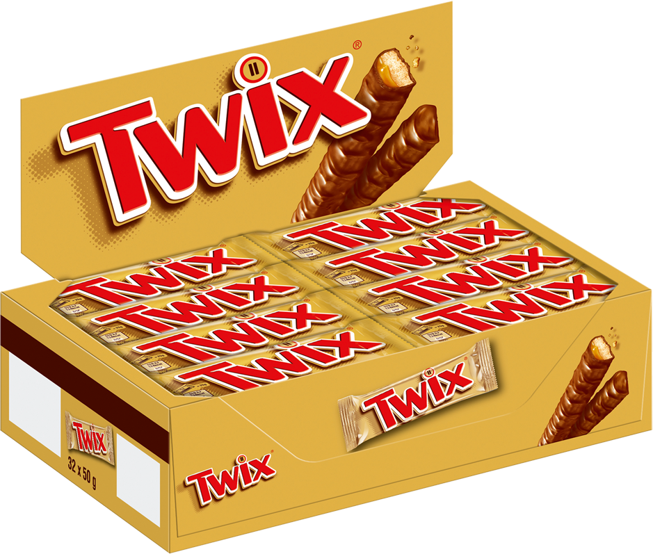 Preispirat24 Tankstellenbedarf Großhandel - Twix Schokoriegel Single 2 ...